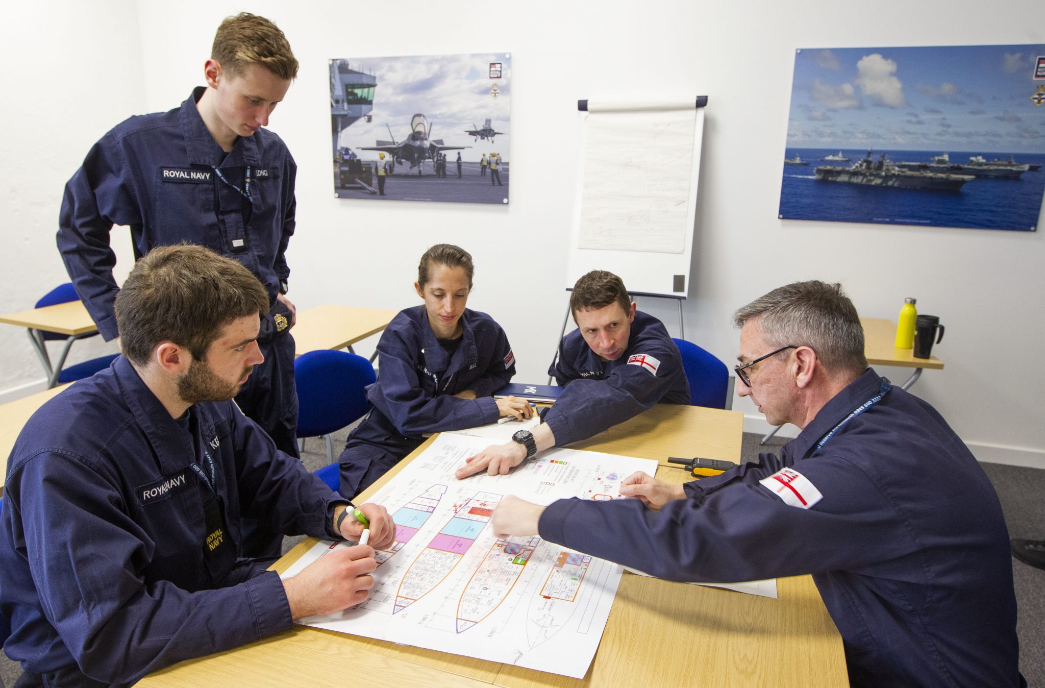 Royal Naval Reserve’s Training Weekend at HMS King Alfred – South East RFCA