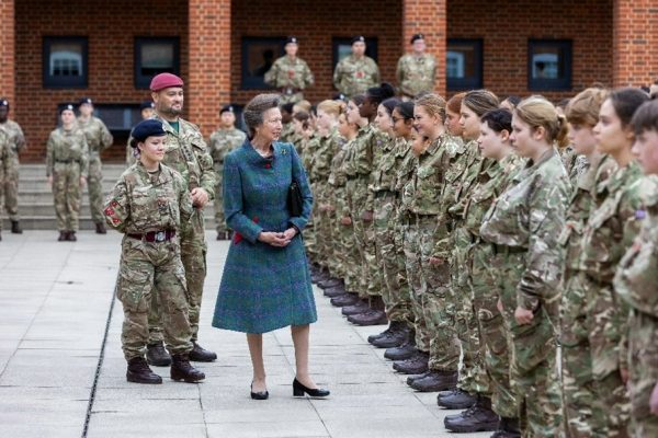 HRH Princess Anne visits Benenden School & The John Wallis Academy CCF ...