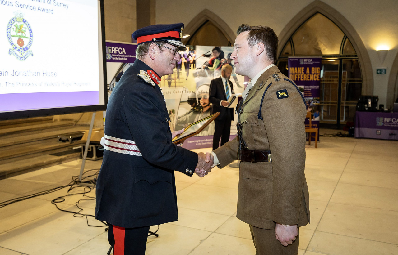 Surrey Lord-Lieutenant Awards 2023 Gallery – South East RFCA