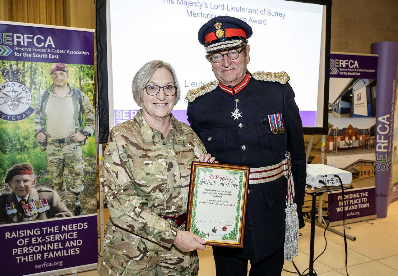 Surrey Lord-Lieutenant Awards 2023 Gallery – South East RFCA