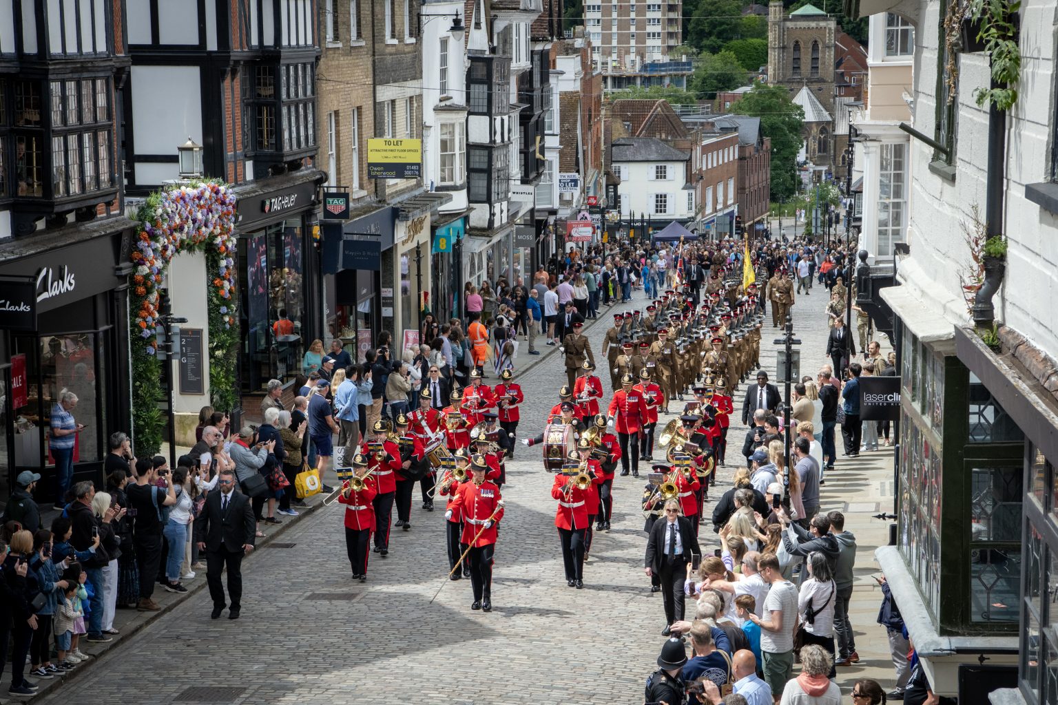 The Princess of Wales’s Royal Regiment Freedom Parade – South East RFCA